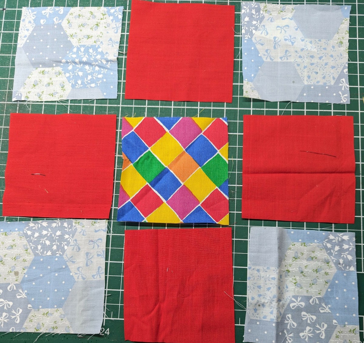 Quilting - How to Make a Nine Patch Square - HubPages