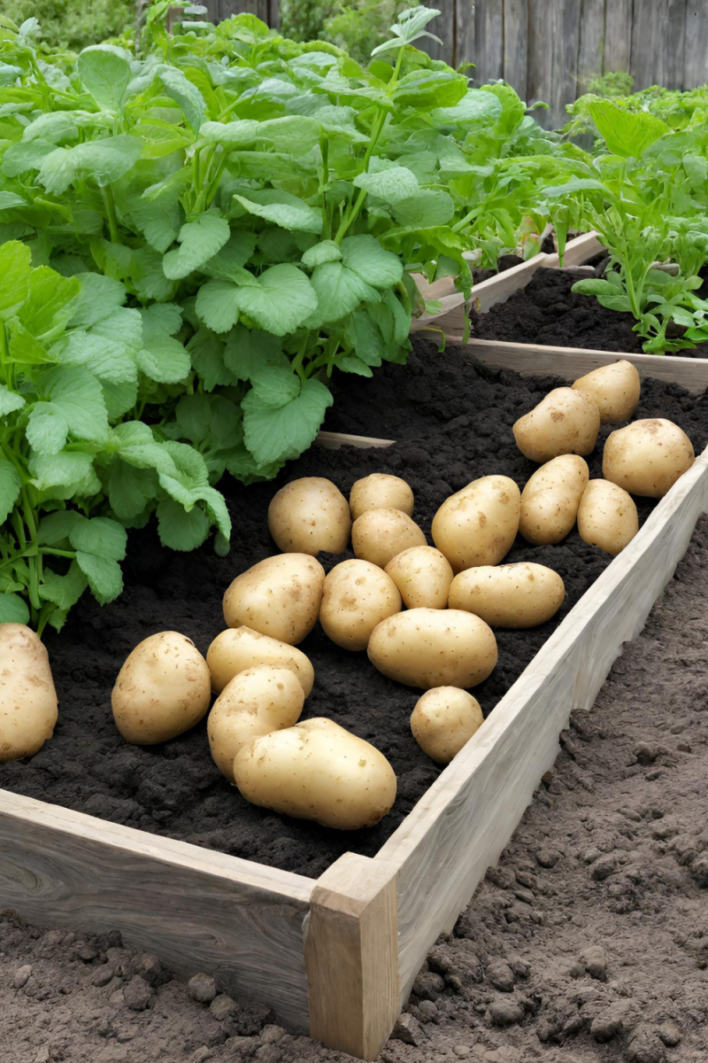 Growing Potatoes On Point