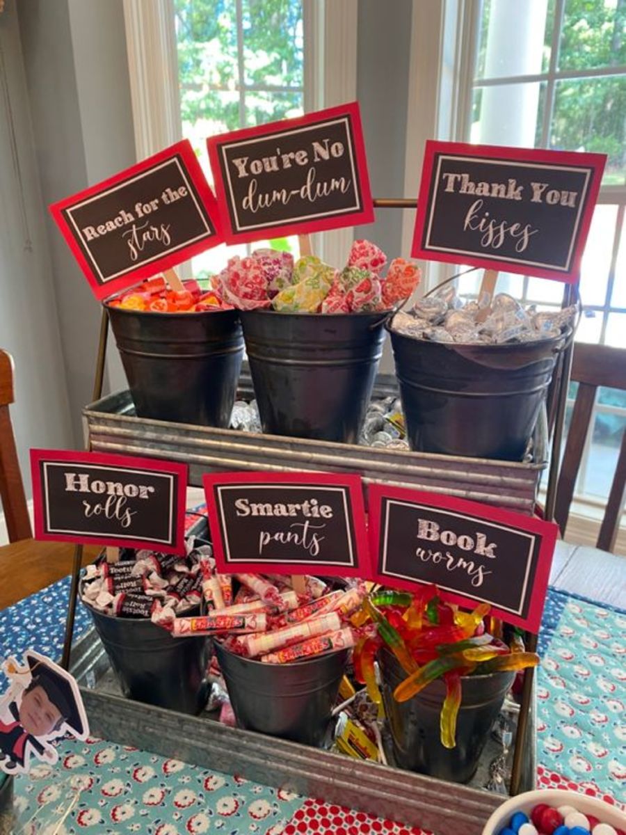 Candy Bar For Graduation Party