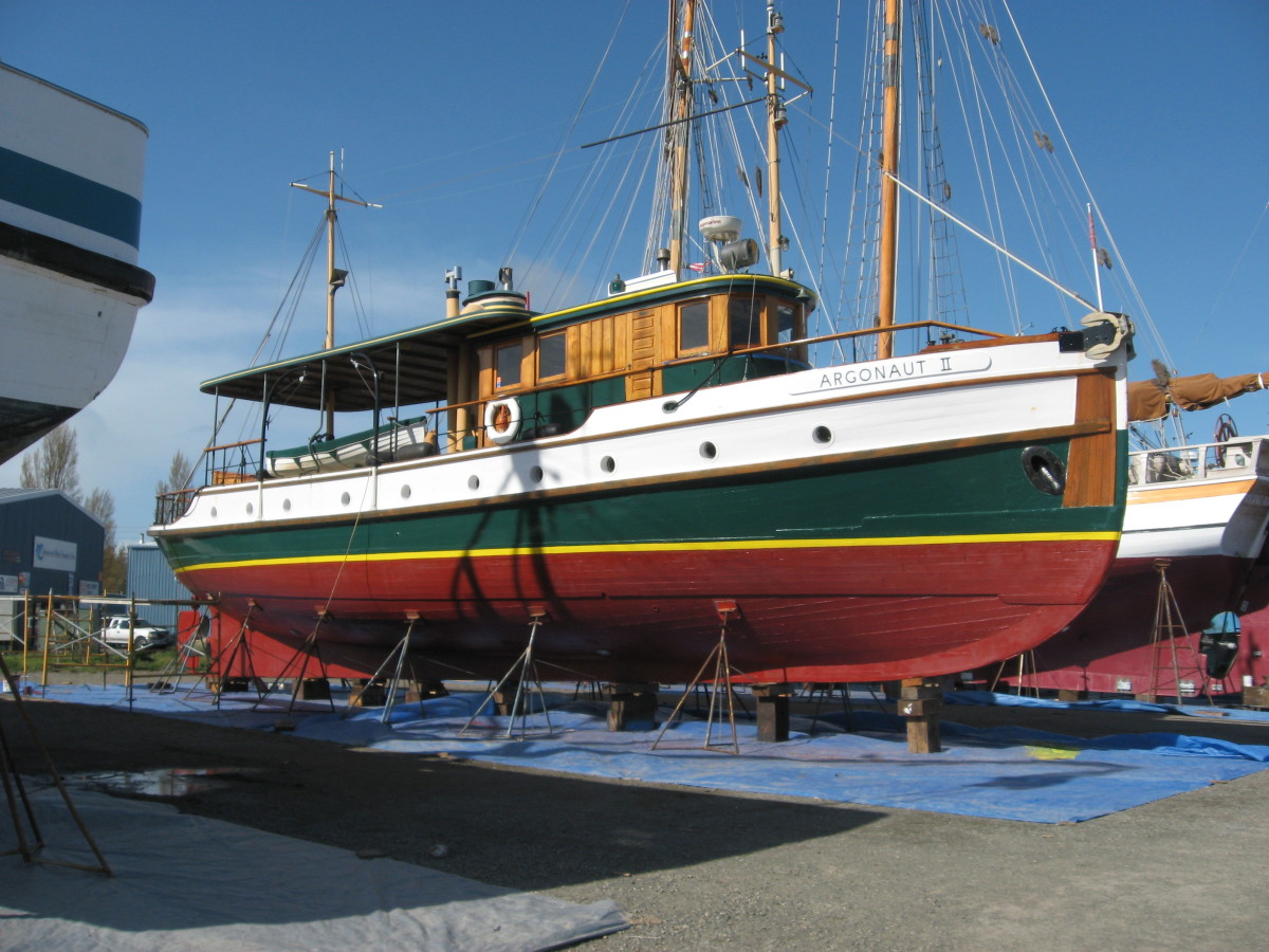 Living Aboard Argonaut II: In the Boatyard - HubPages
