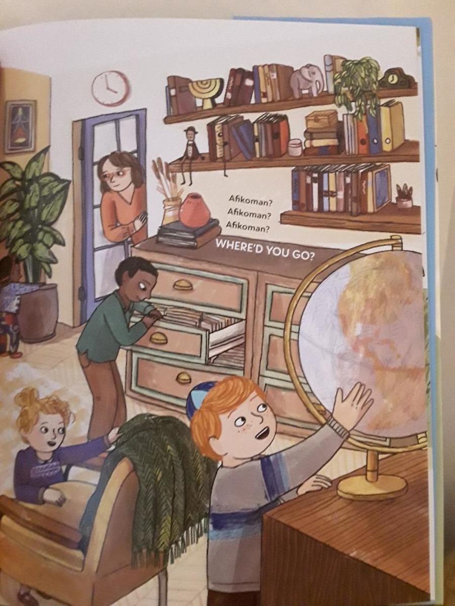 Passover Tradition With a Hide and Seek Game as Depicted in Fun Picture ...