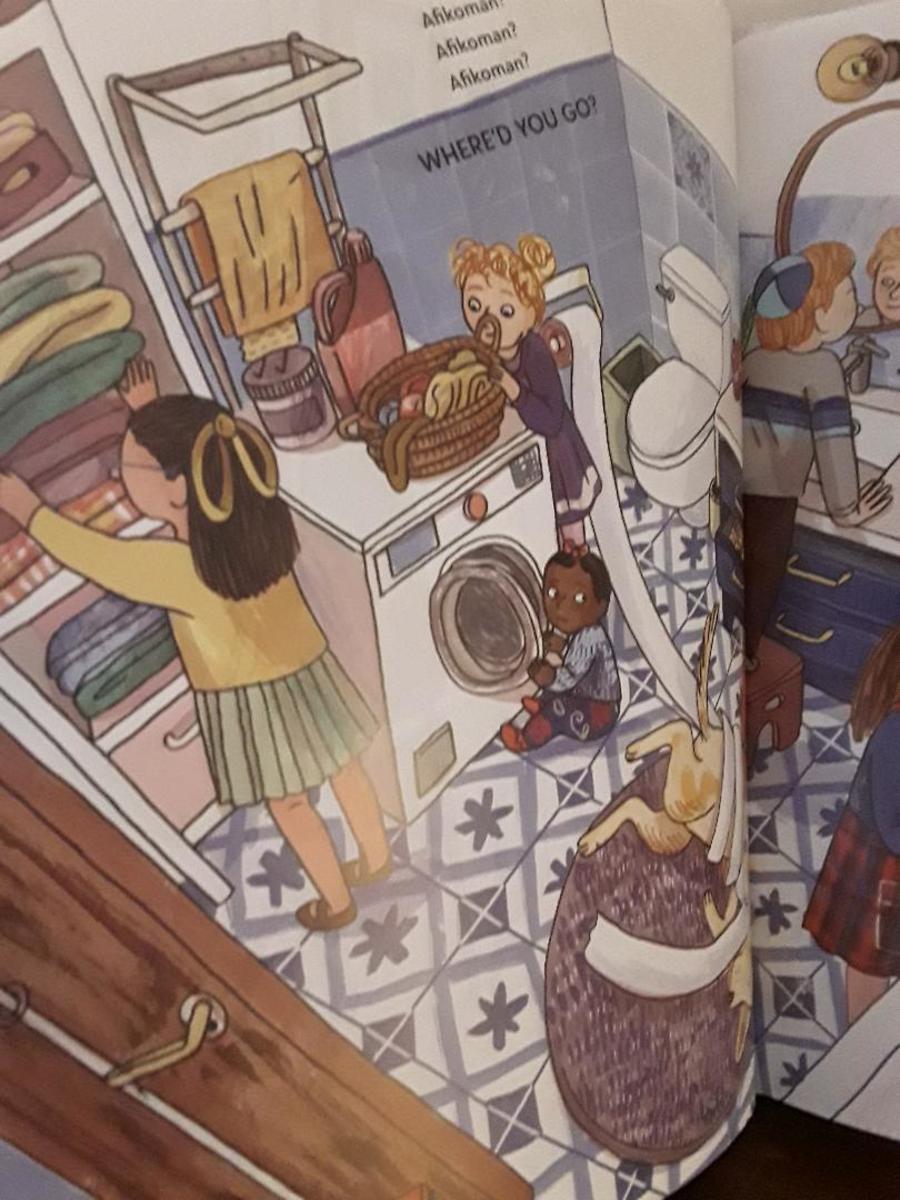 Passover Tradition With a Hide and Seek Game as Depicted in Fun Picture ...