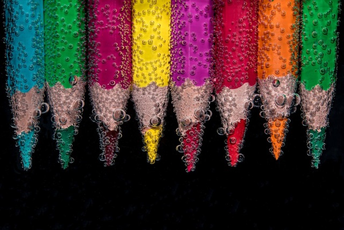 Pencils & Crayons All Ready To Make Some Beautiful Magic Art. - HubPages