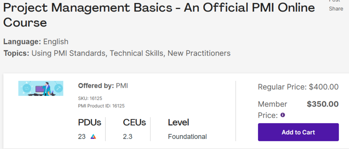 Review: Project Management Basics Course from PMI - HubPages