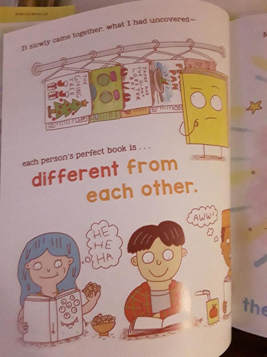 Book Choices Are Different for Everyone as Depicted in Creative Picture ...