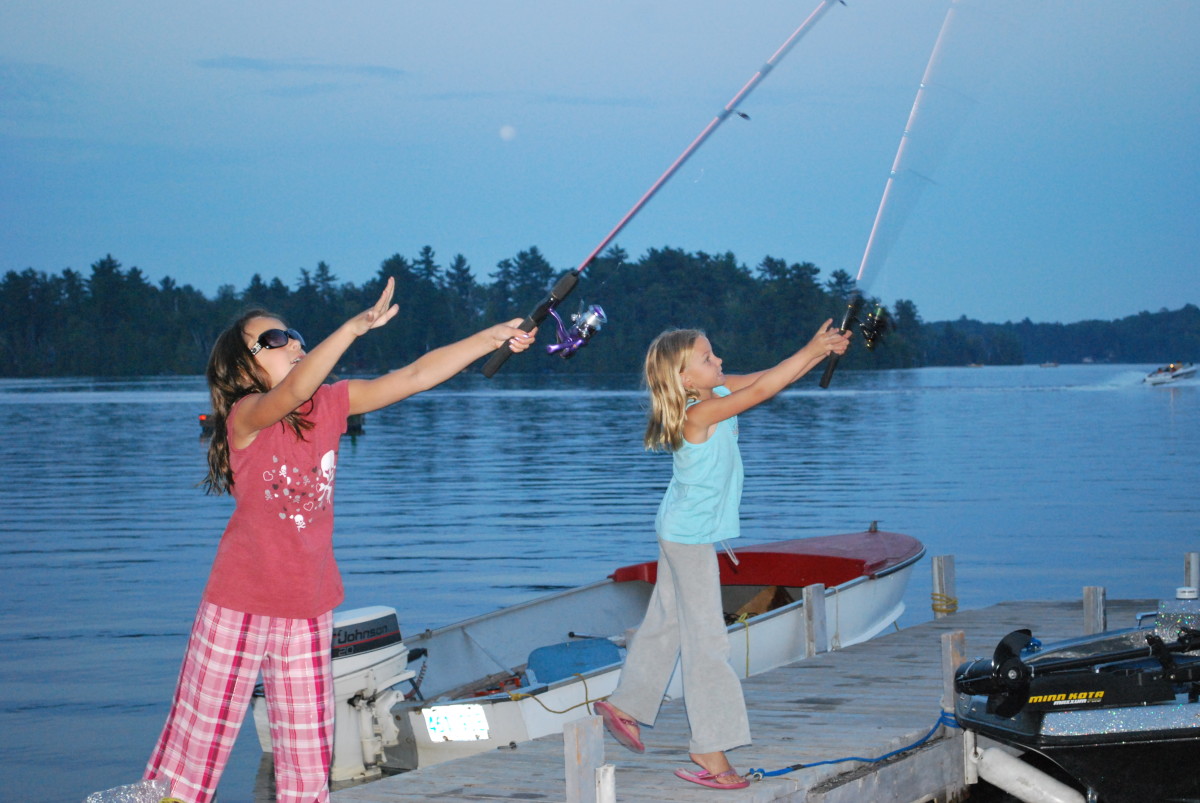 Fishing With Girl