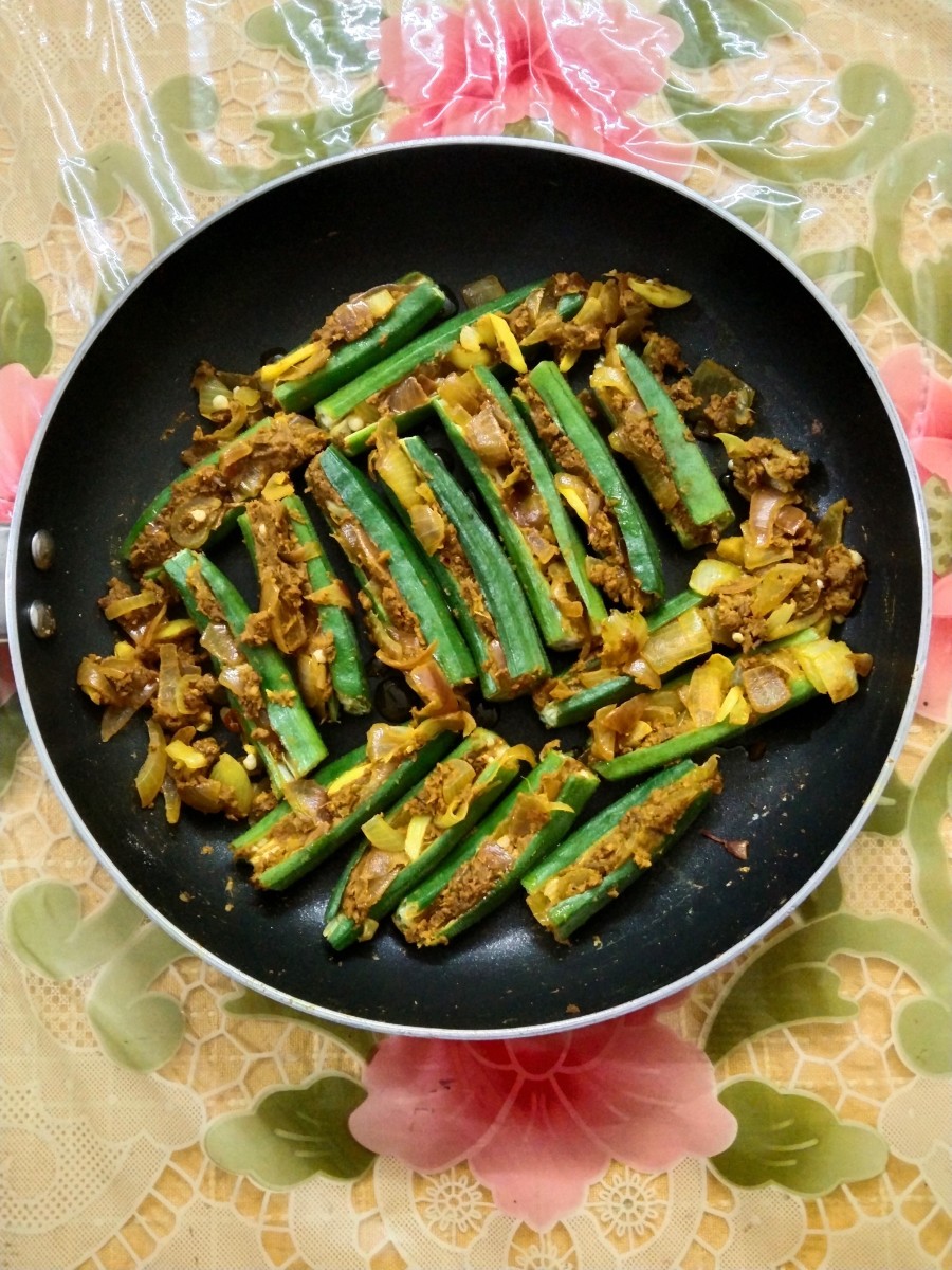 Stuffed Okra Dry Vegetable - HubPages