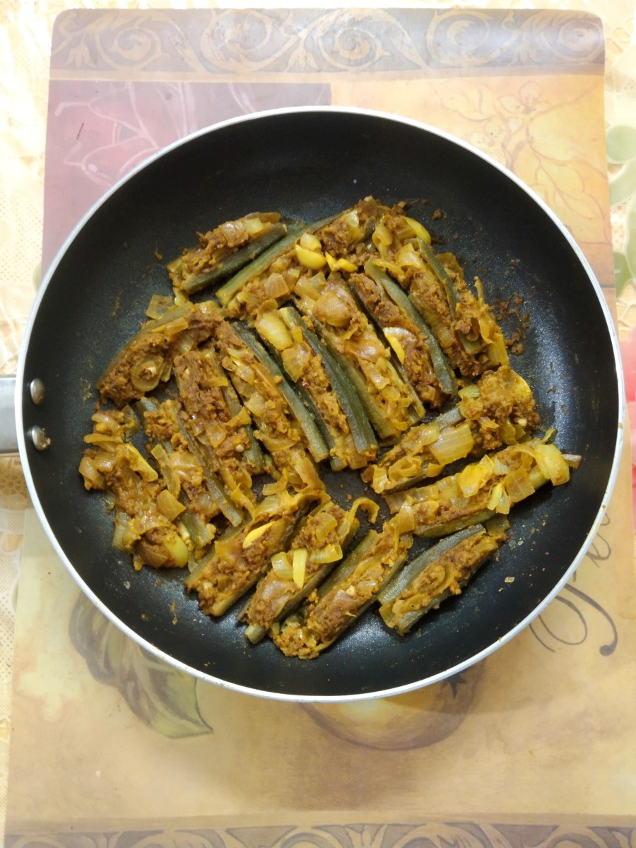 Stuffed Okra Dry Vegetable - HubPages