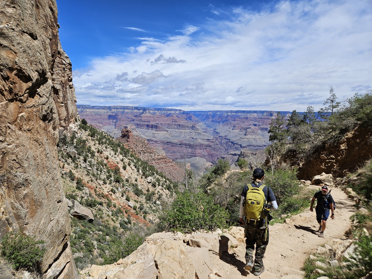 Hiking the Grand Canyon on Opening Day of the Bright Angel Trail - HubPages