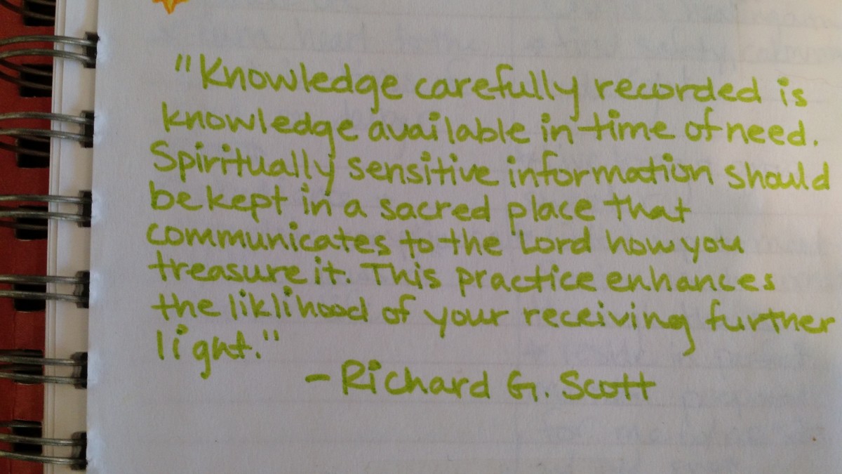 Inspirational Words and Memories From the Life of Richard G. Scott ...