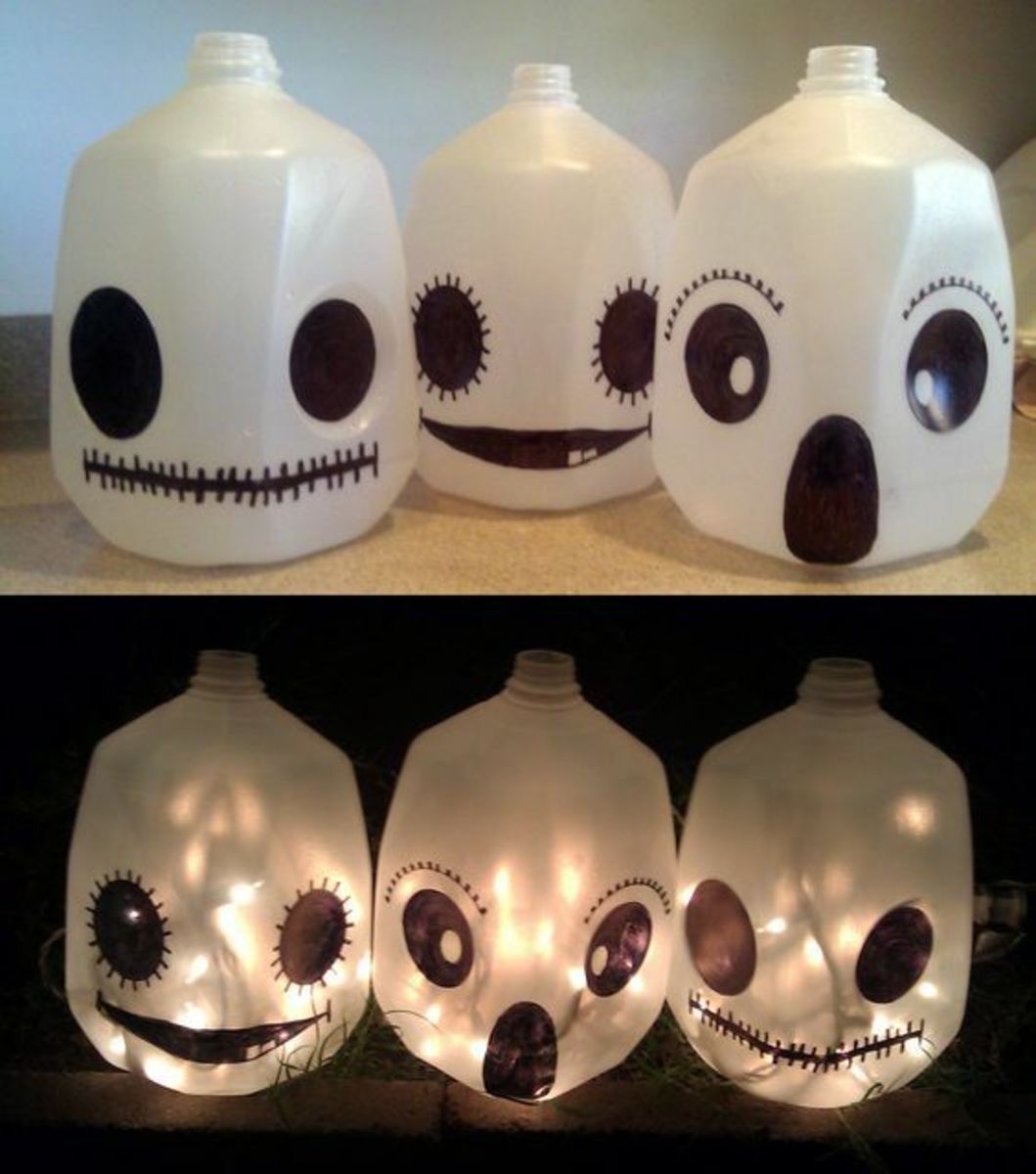 30+ Creative and Spooky DIY Ghost Crafts - HubPages