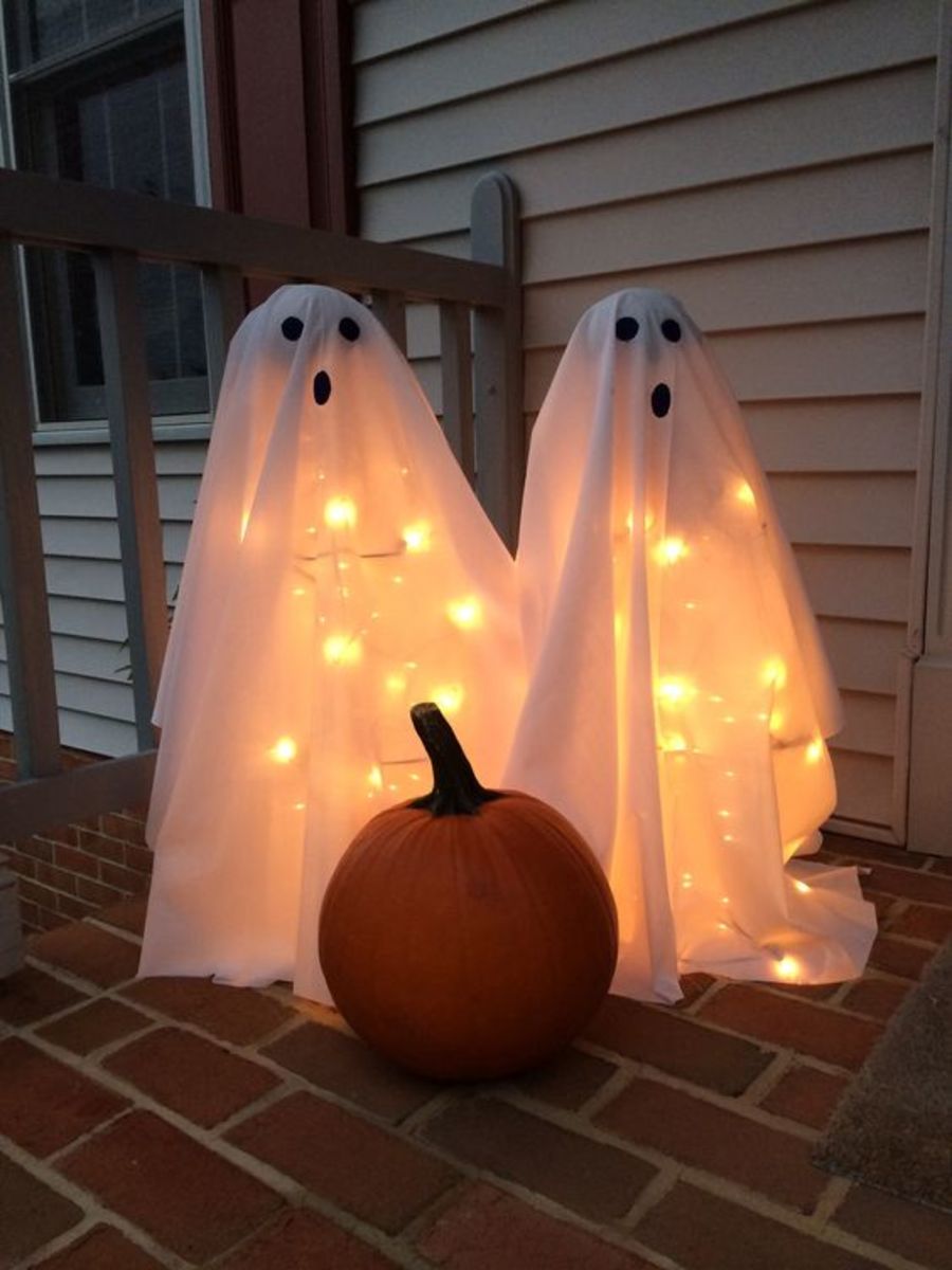 30+ Creative and Spooky DIY Ghost Crafts - HubPages