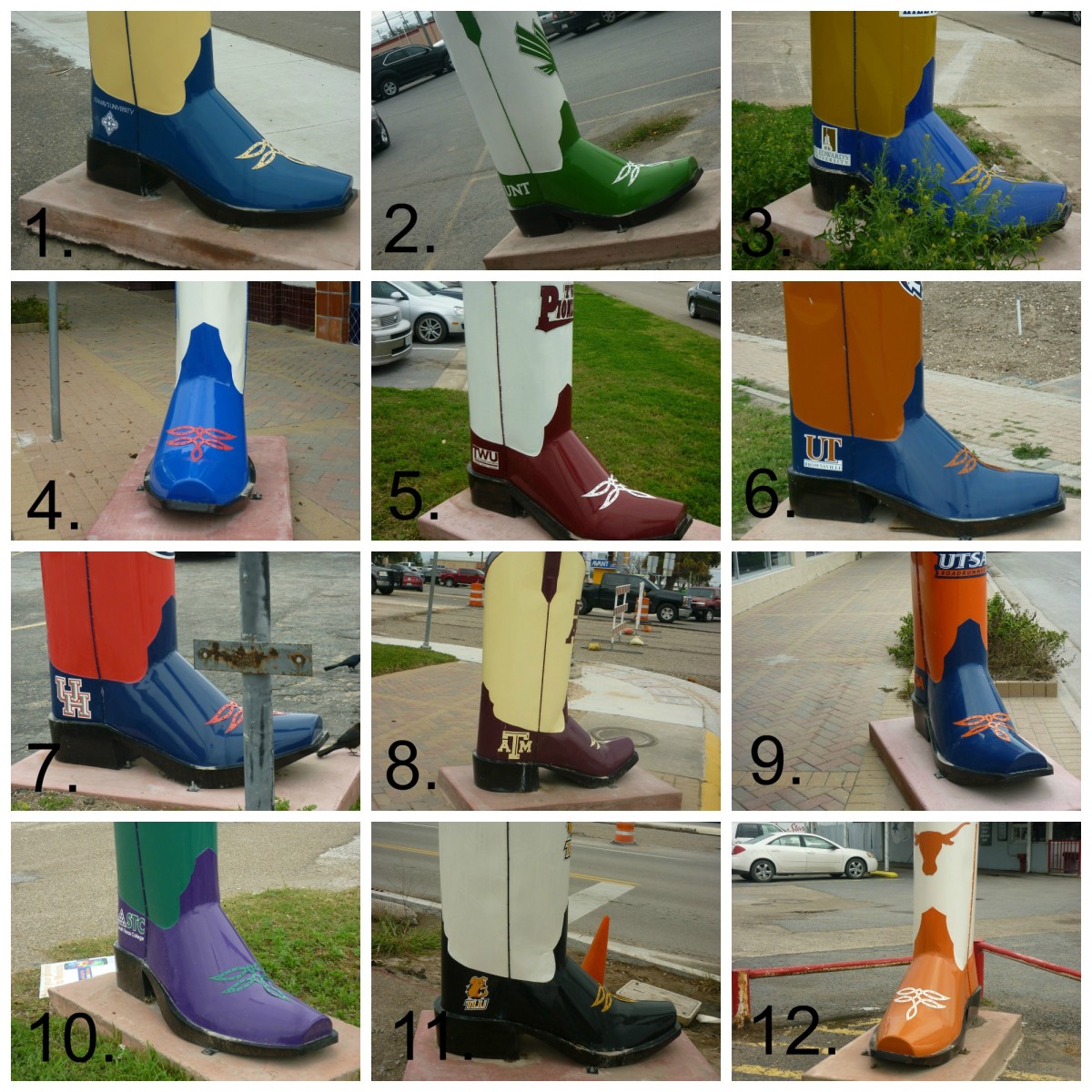 Texas Universities/Parade of Boots - HubPages