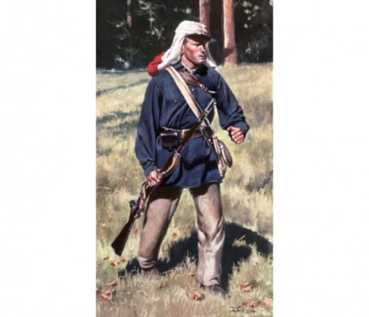 American Civil War Life: Union Infantryman - Life In Camp 1 - HubPages