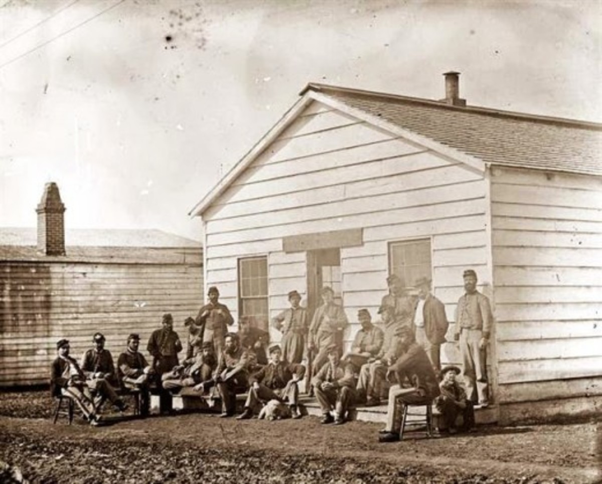 American Civil War Life: Union Infantryman - Life In Camp 1 - HubPages