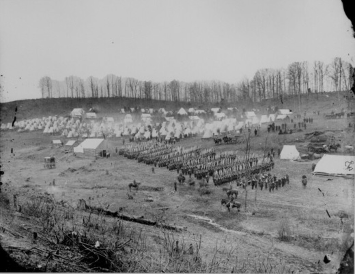 American Civil War Life: Union Infantryman – Life In Camp 5 - HubPages