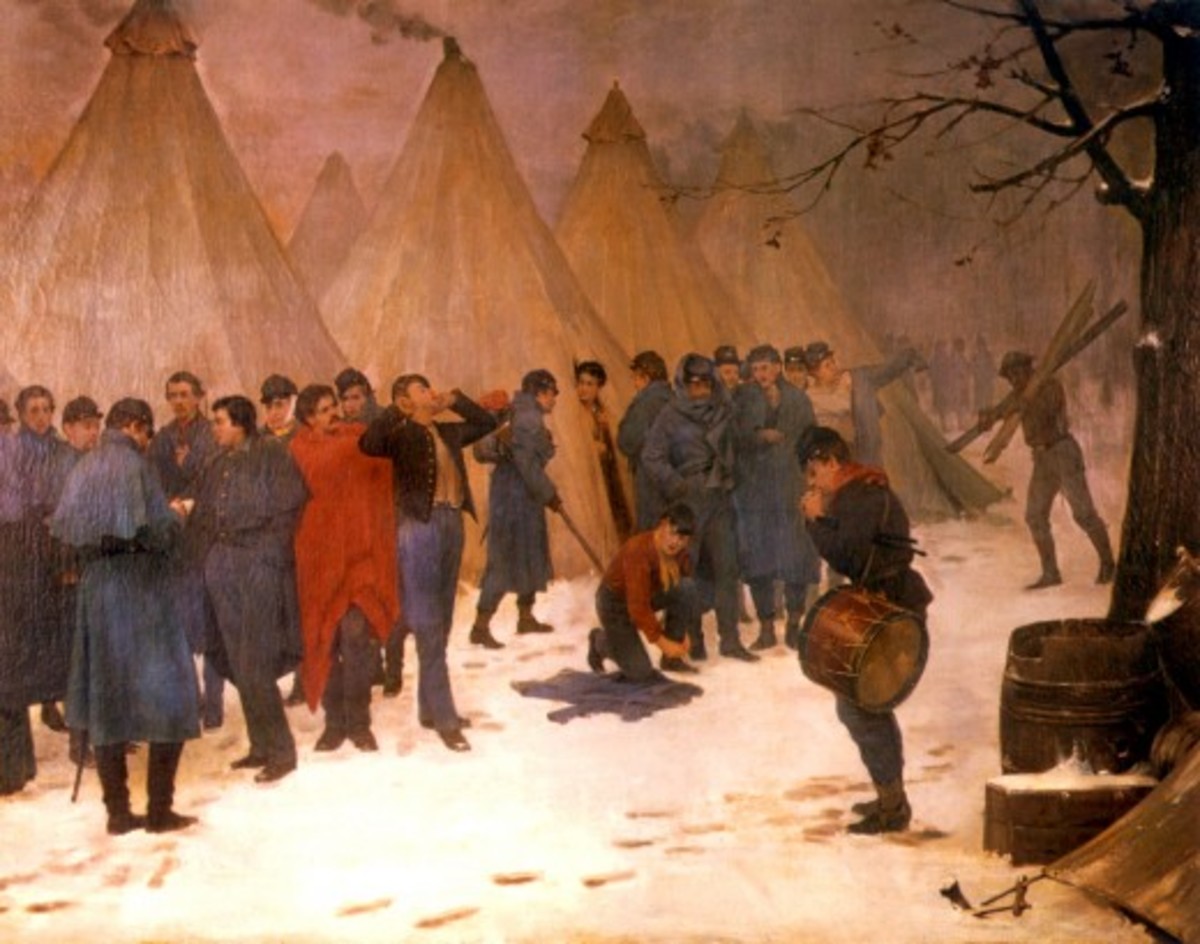 American Civil War Life: Union Infantryman – Life In Camp 5 - HubPages