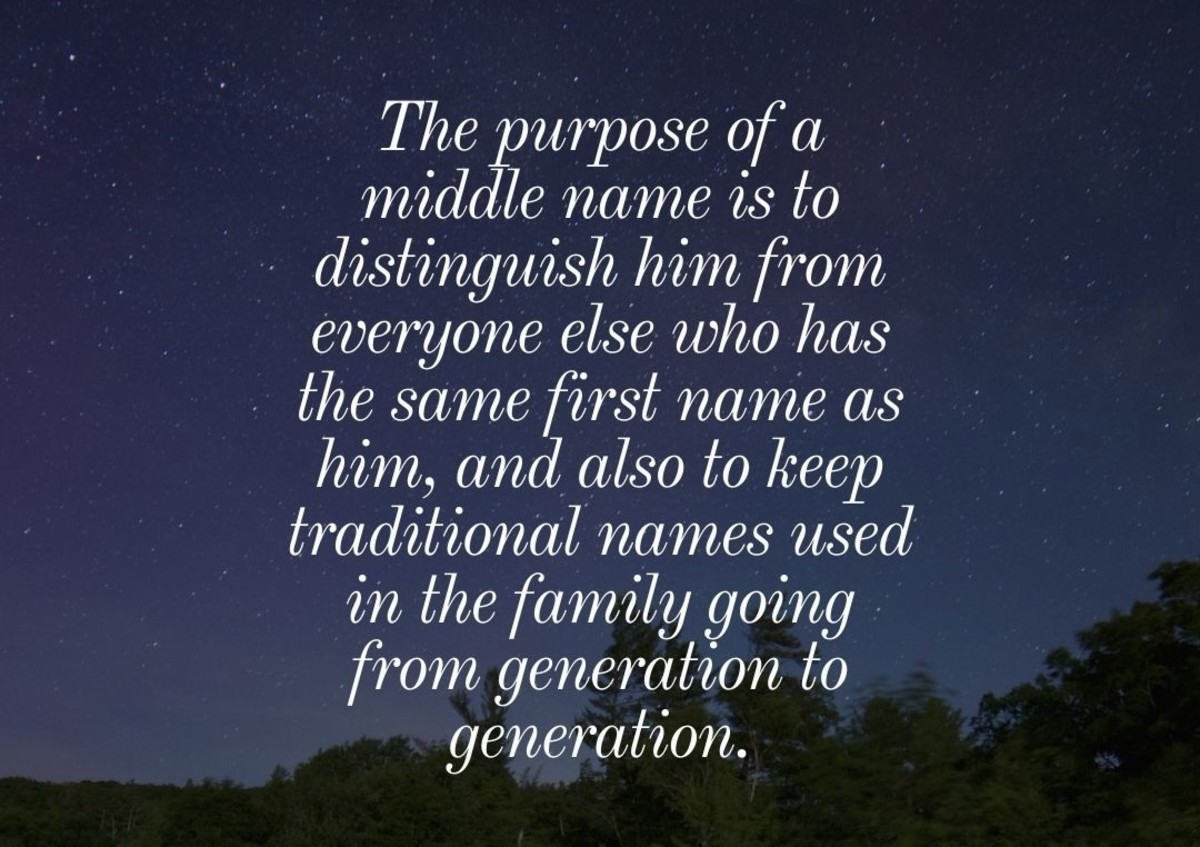 50+ Unique and Meaningful Middle Names for Boys - HubPages