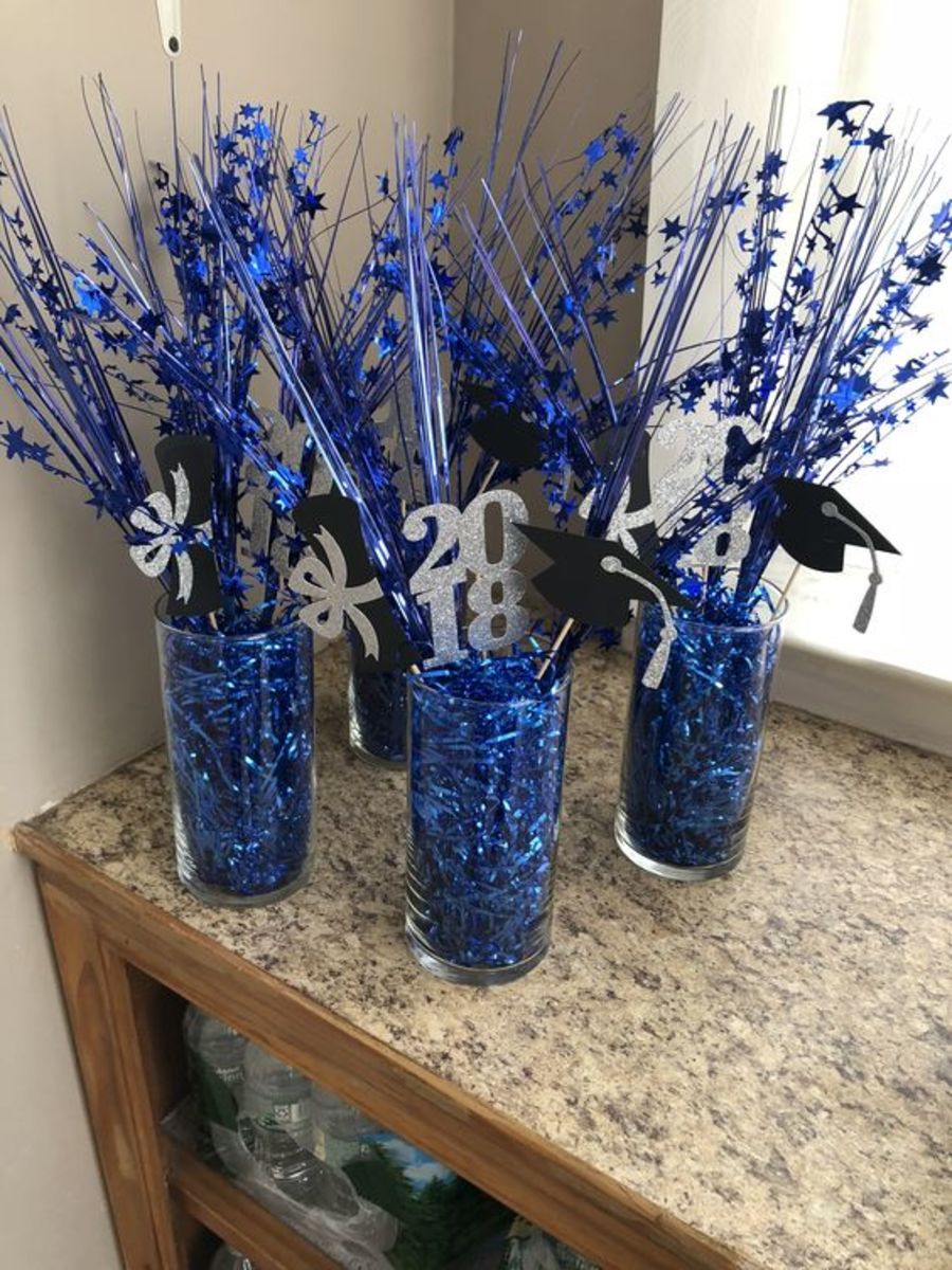 Graduation Centerpieces Craft Ideas Graduation Centerpiece