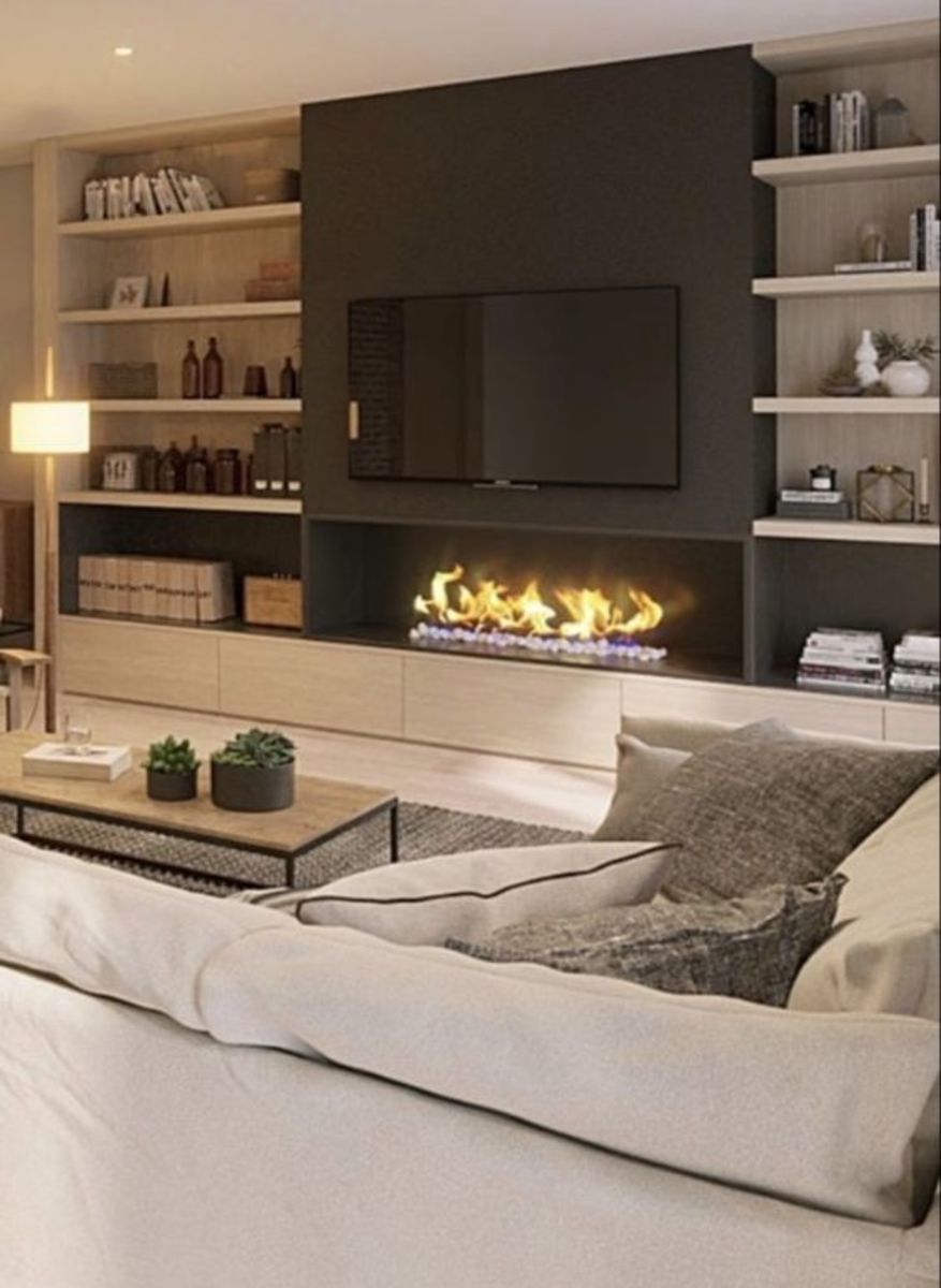 30+ Stylish TV Media Wall Ideas for Modern Living Rooms - HubPages
