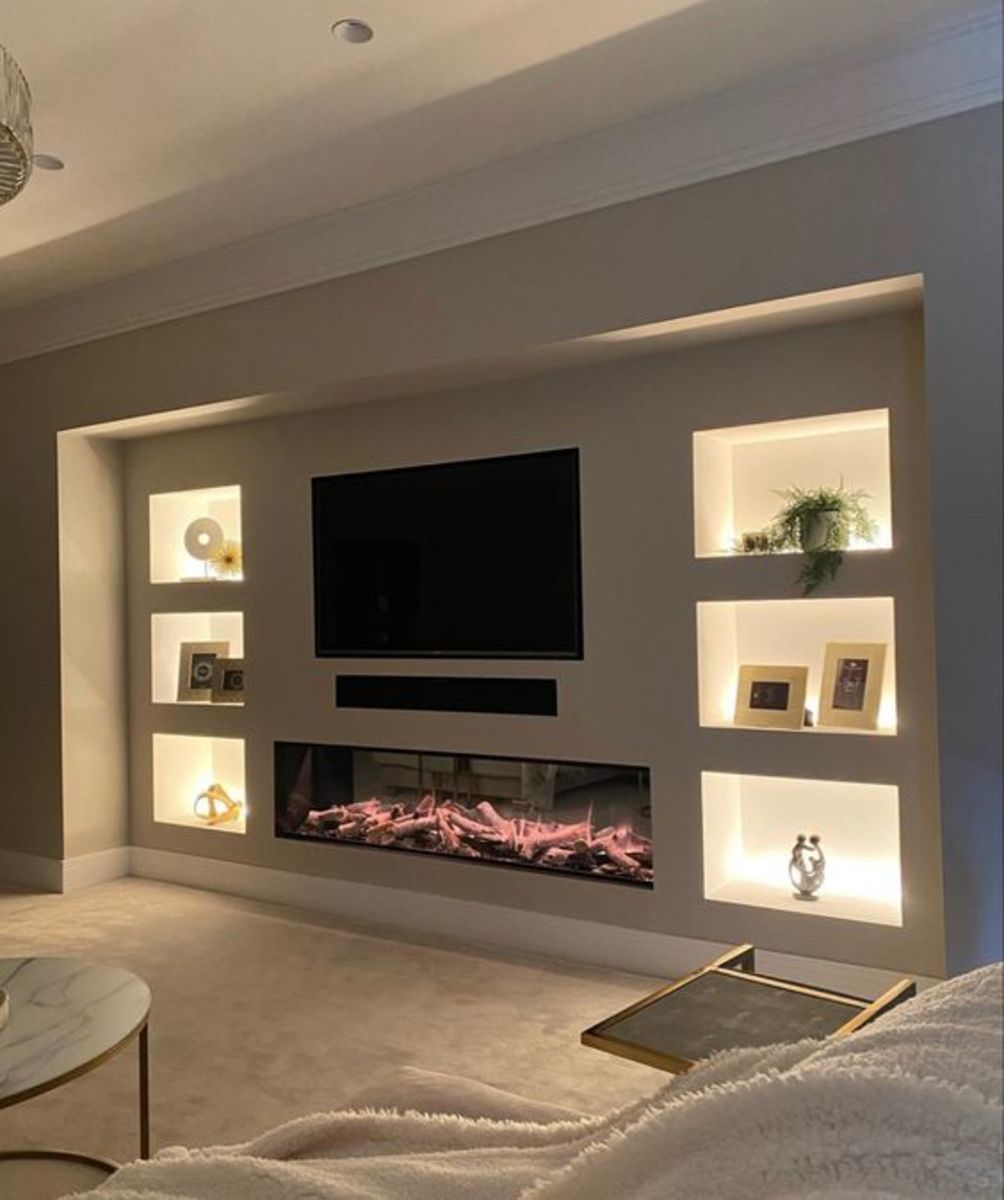 30+ Stylish TV Media Wall Ideas for Modern Living Rooms - HubPages