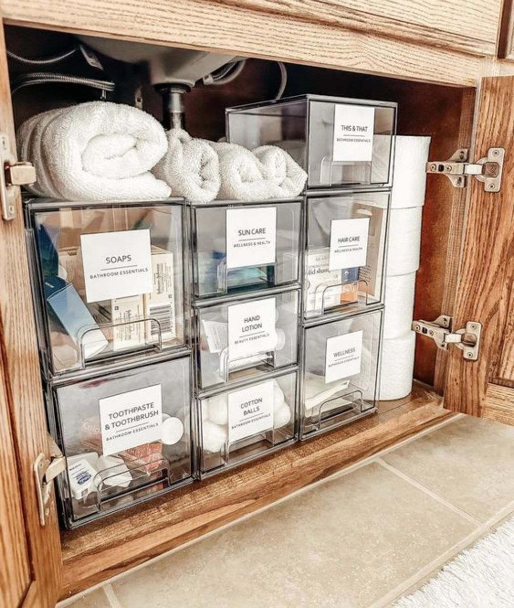 25+ Genius Bathroom Organization Ideas to Keep You Clutter Free - HubPages