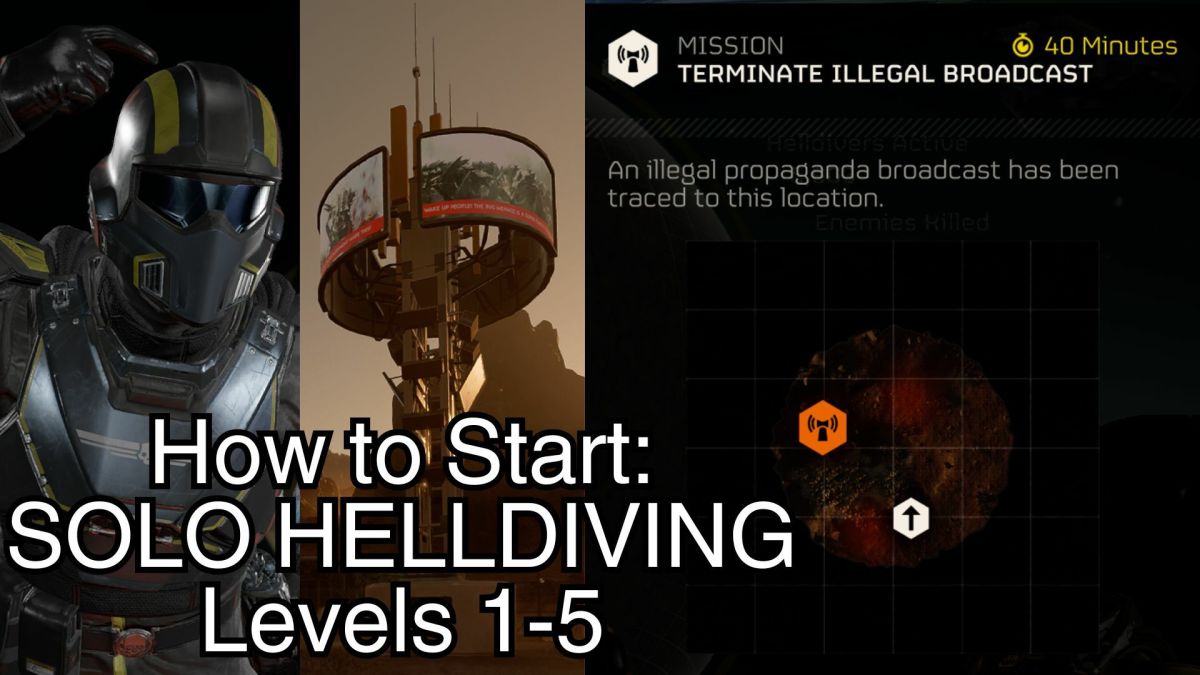 Solo Leveling Guide Levels 1 to 5 Helldivers 2 - HubPages