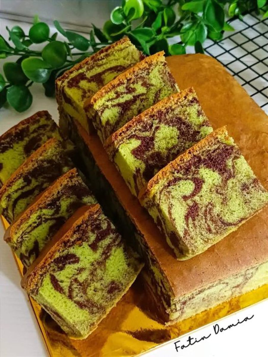 Marble Pandan Cake - HubPages