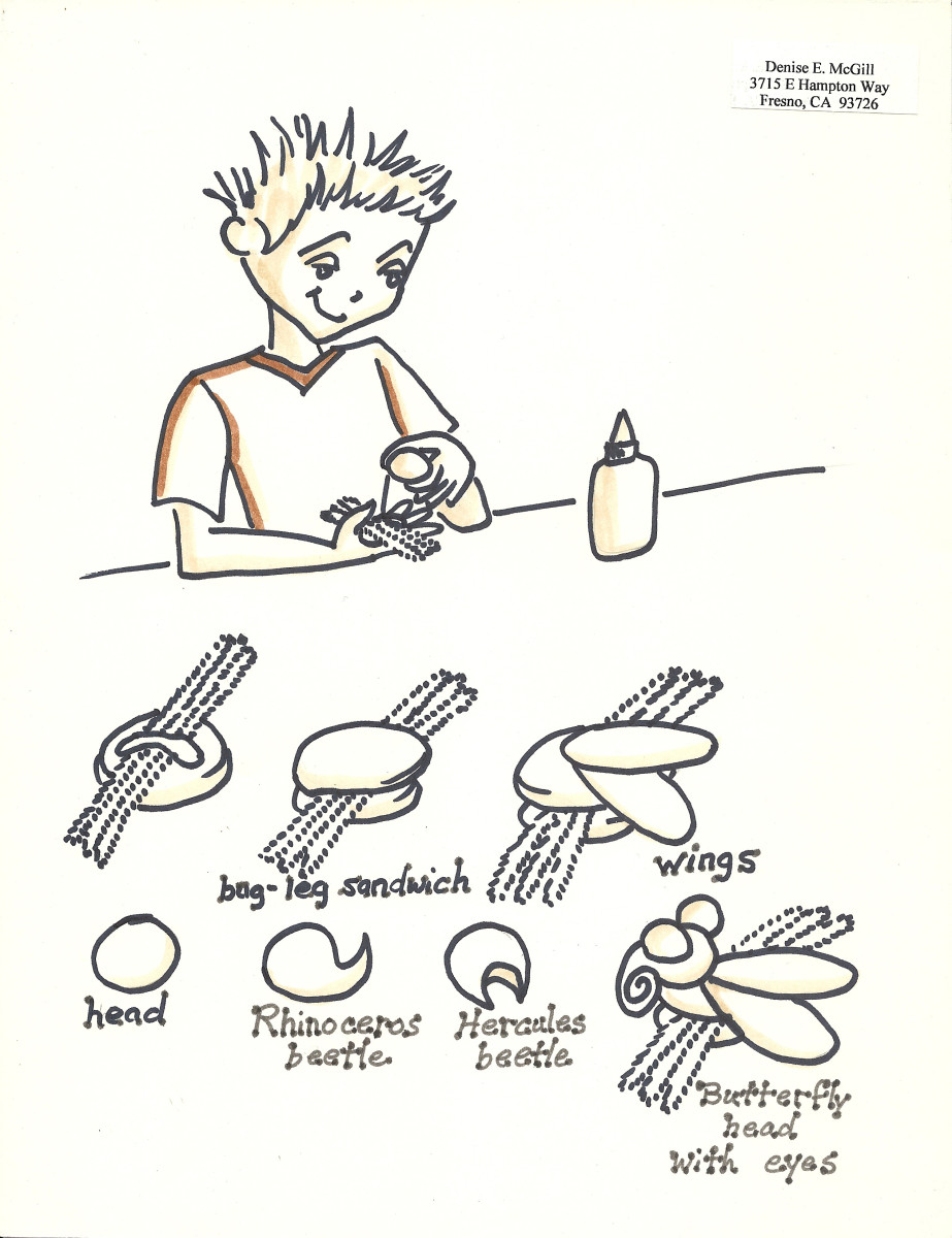 Bread Clay Bugs For Kids Projects - HubPages