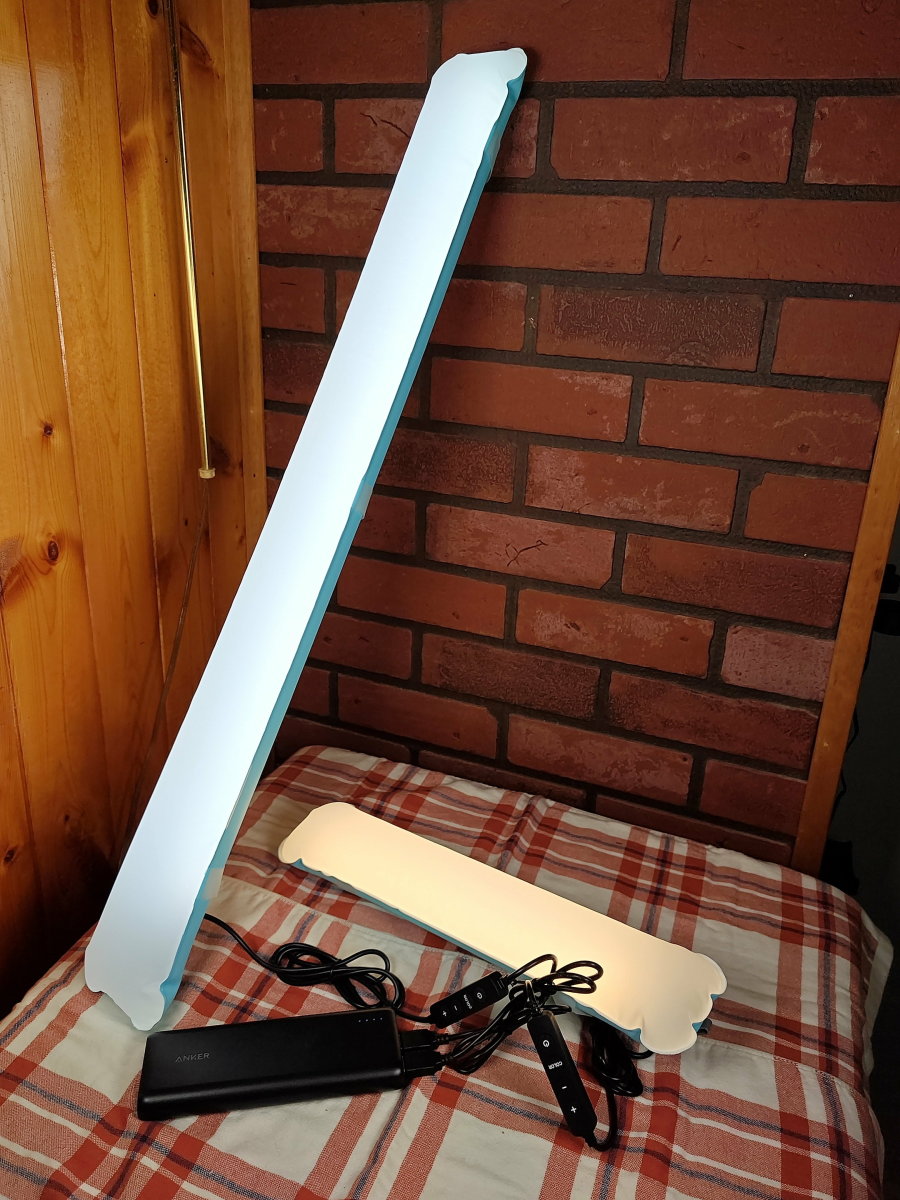 Review of the ZENIKO OT40 Bi and OT80 Bi Multiuse Inflatable LED Light ...