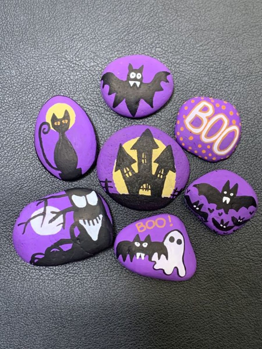 30+ Spooktastic Halloween Rock Painting Ideas - HubPages