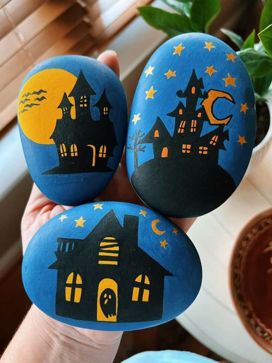 30+ Spooktastic Halloween Rock Painting Ideas - HubPages