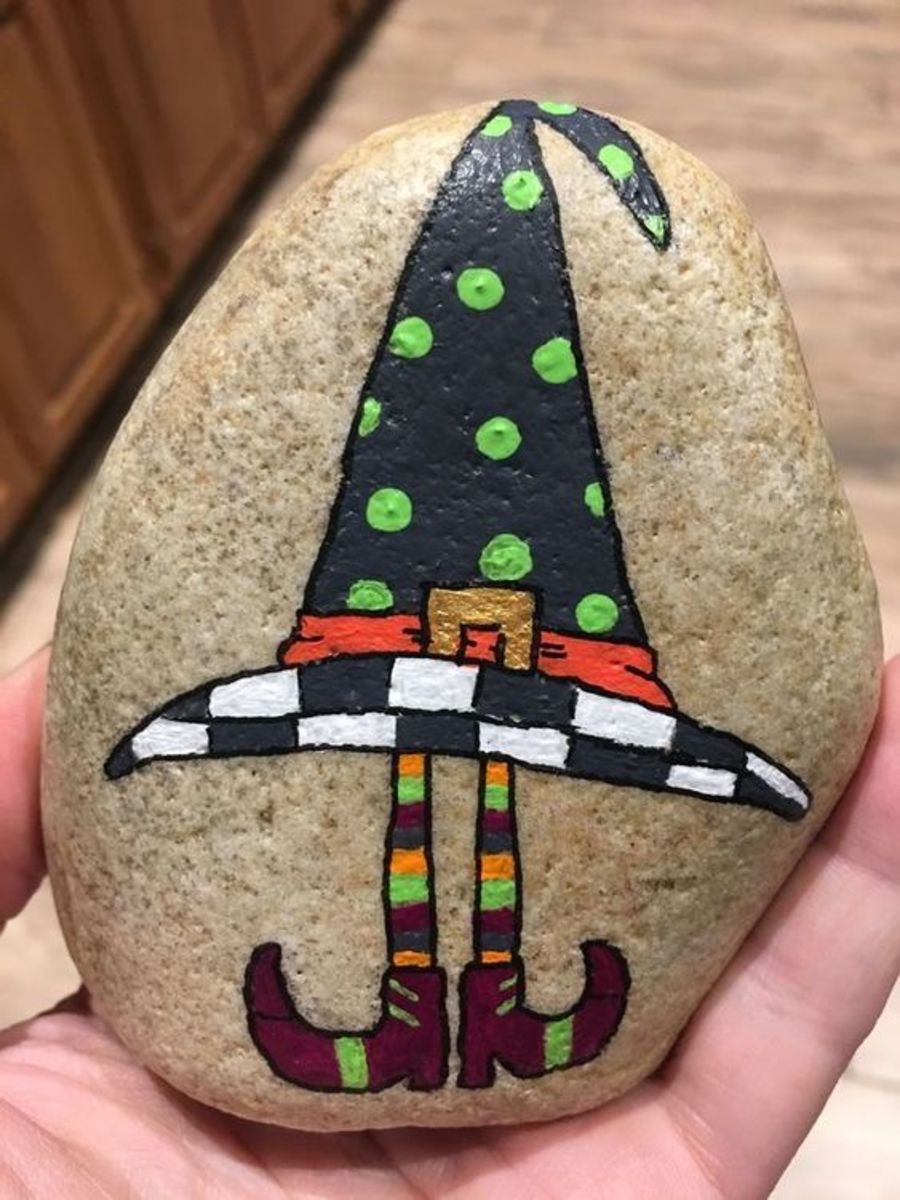 30+ Spooktastic Halloween Rock Painting Ideas - HubPages