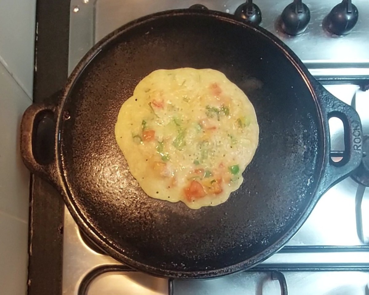 Broken Wheat Chilla With Vegetables - HubPages