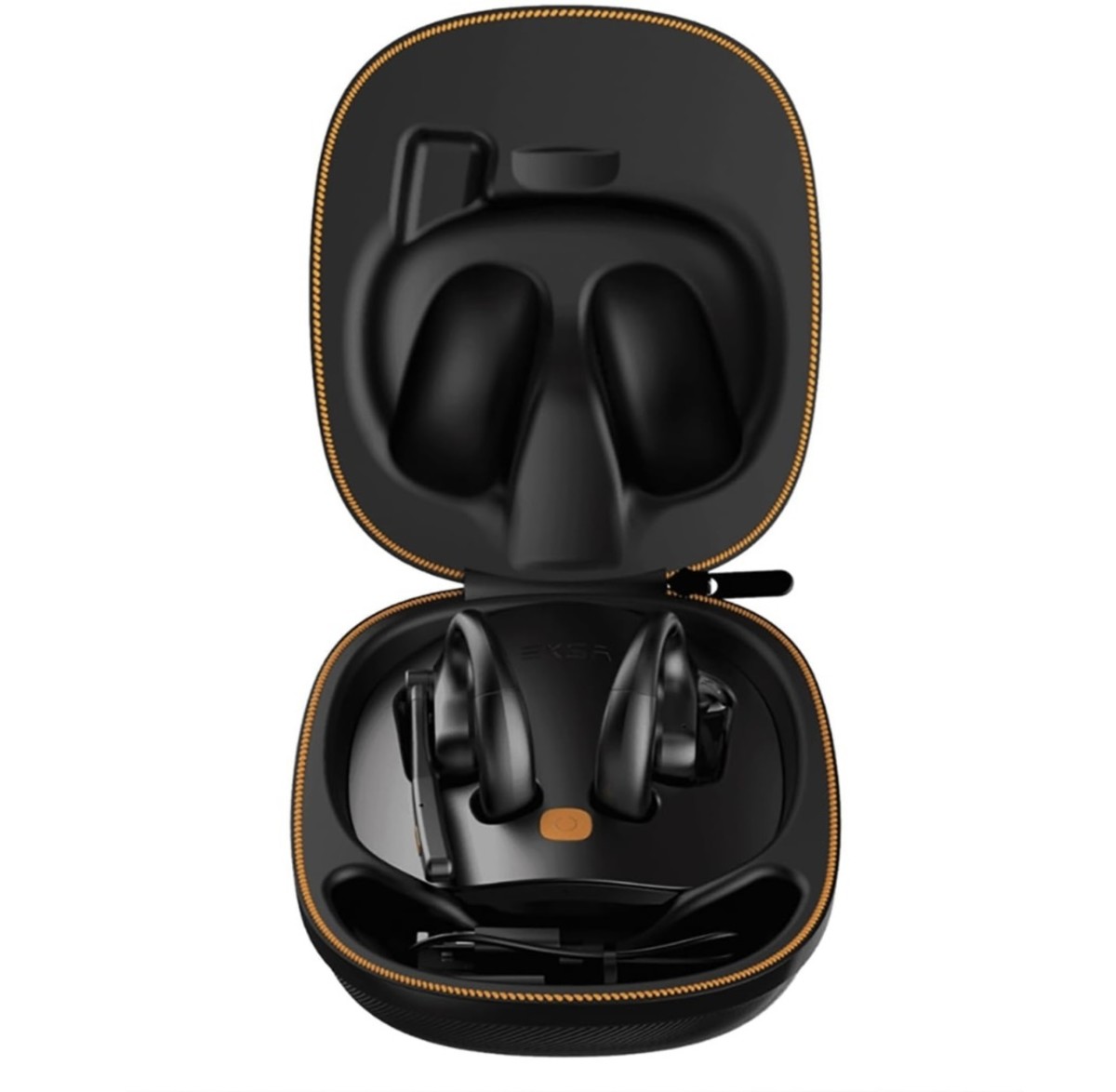 The EKSAtelecom S30 Open-Ear Air Conduction True Wireless Headset Makes ...