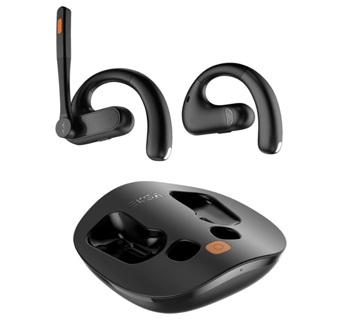 The EKSAtelecom S30 Open-Ear Air Conduction True Wireless Headset Makes ...