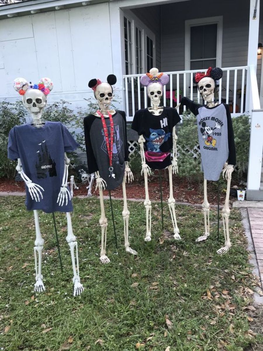 20+ Spooktastic Skeleton Halloween Decoration Ideas for Front Yard ...