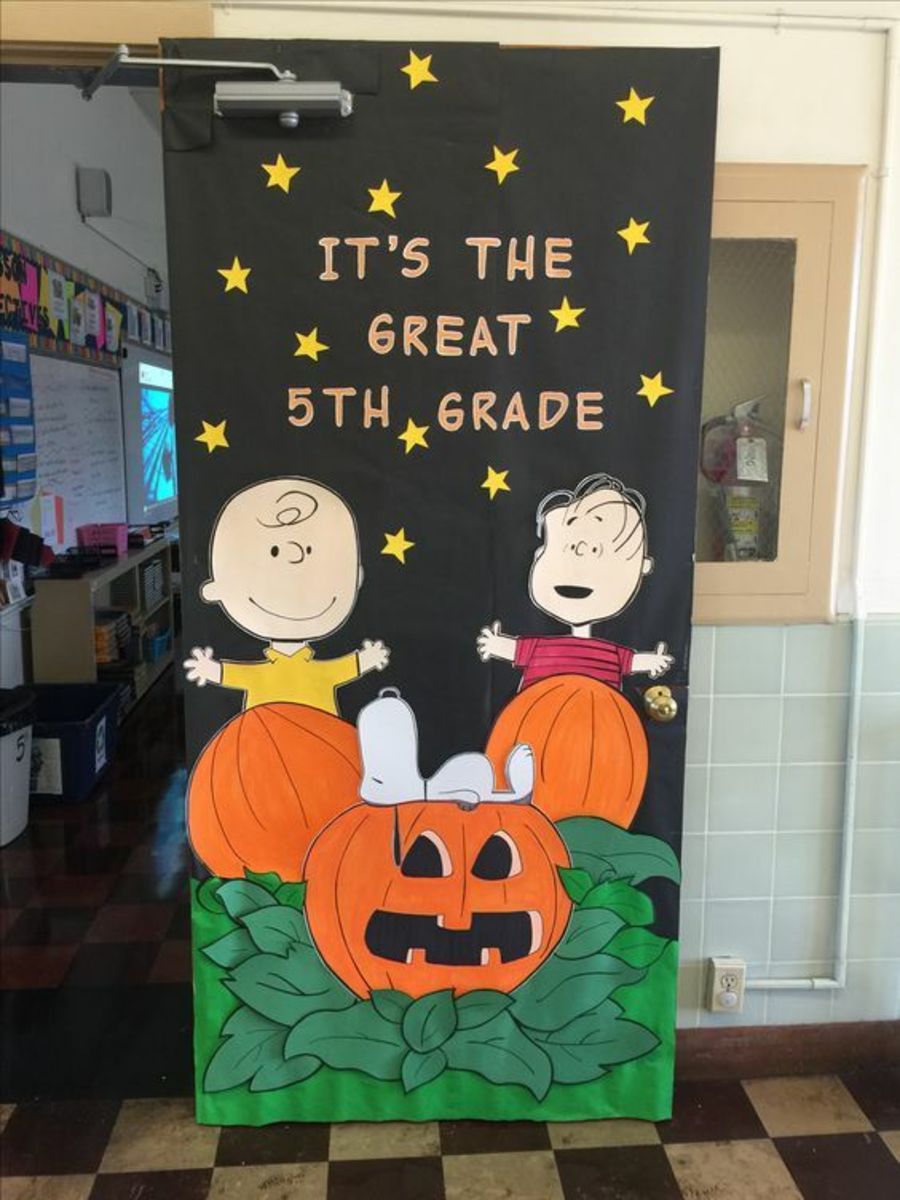 25+ DIY Halloween Classroom Door Decorations - HubPages