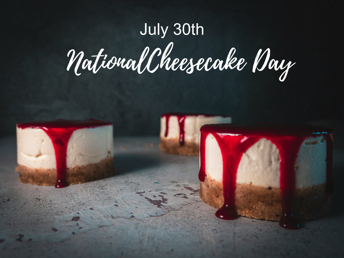 July 30th Is National Cheesecake Day (Plus Recipe, Fun Facts, Etc ...