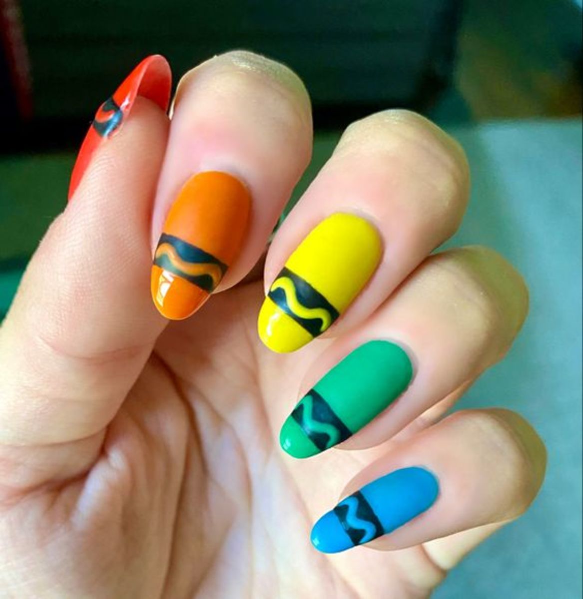 40+ Cute Back to School Nail Art for Girls - HubPages