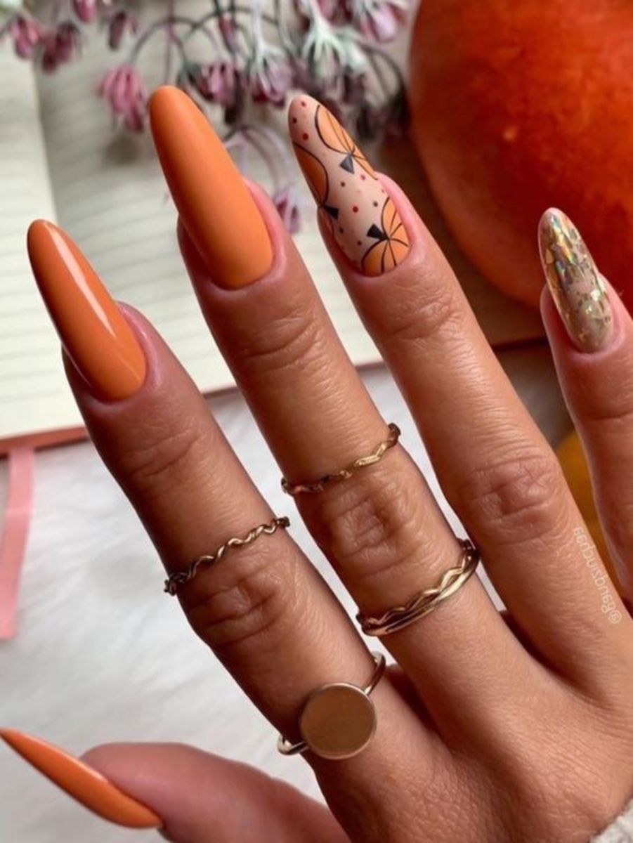 30+ Fall Nail Art Ideas and Smokin' Autumn Colors 2024 - HubPages