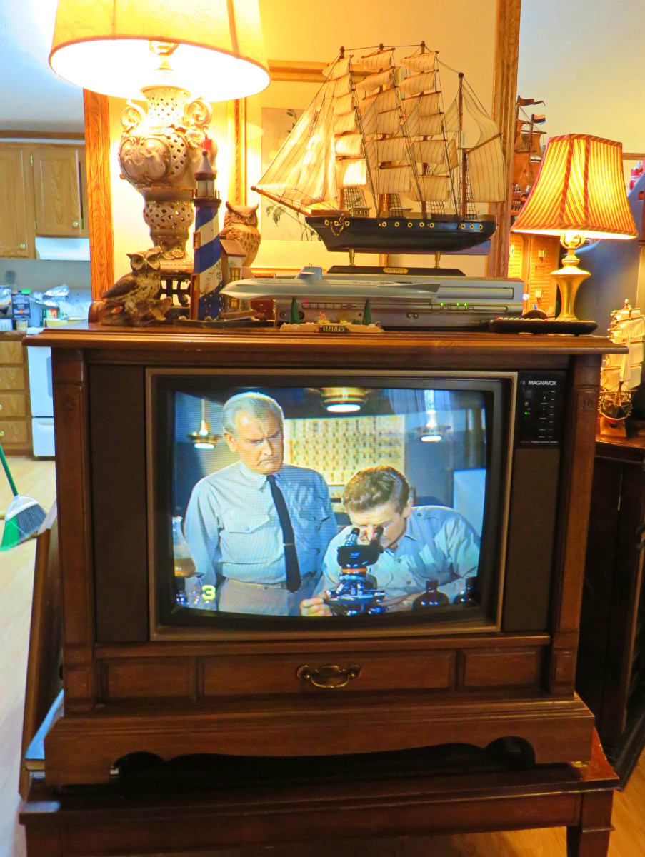 1989 Magnavox Color Television Console Model Rk4914 - Hp01, Magnavox ...