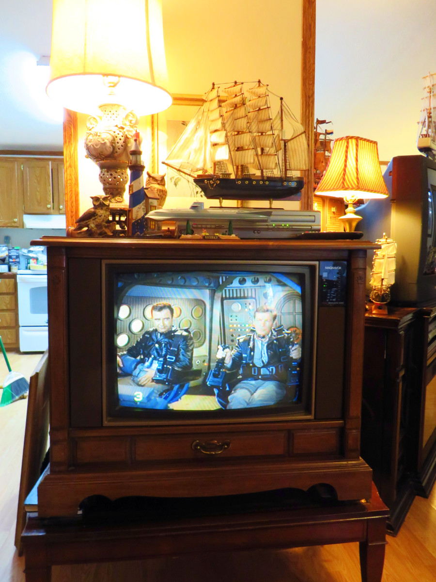 1989 Magnavox Color Television Console Model Rk4914 - Hp01, Magnavox ...