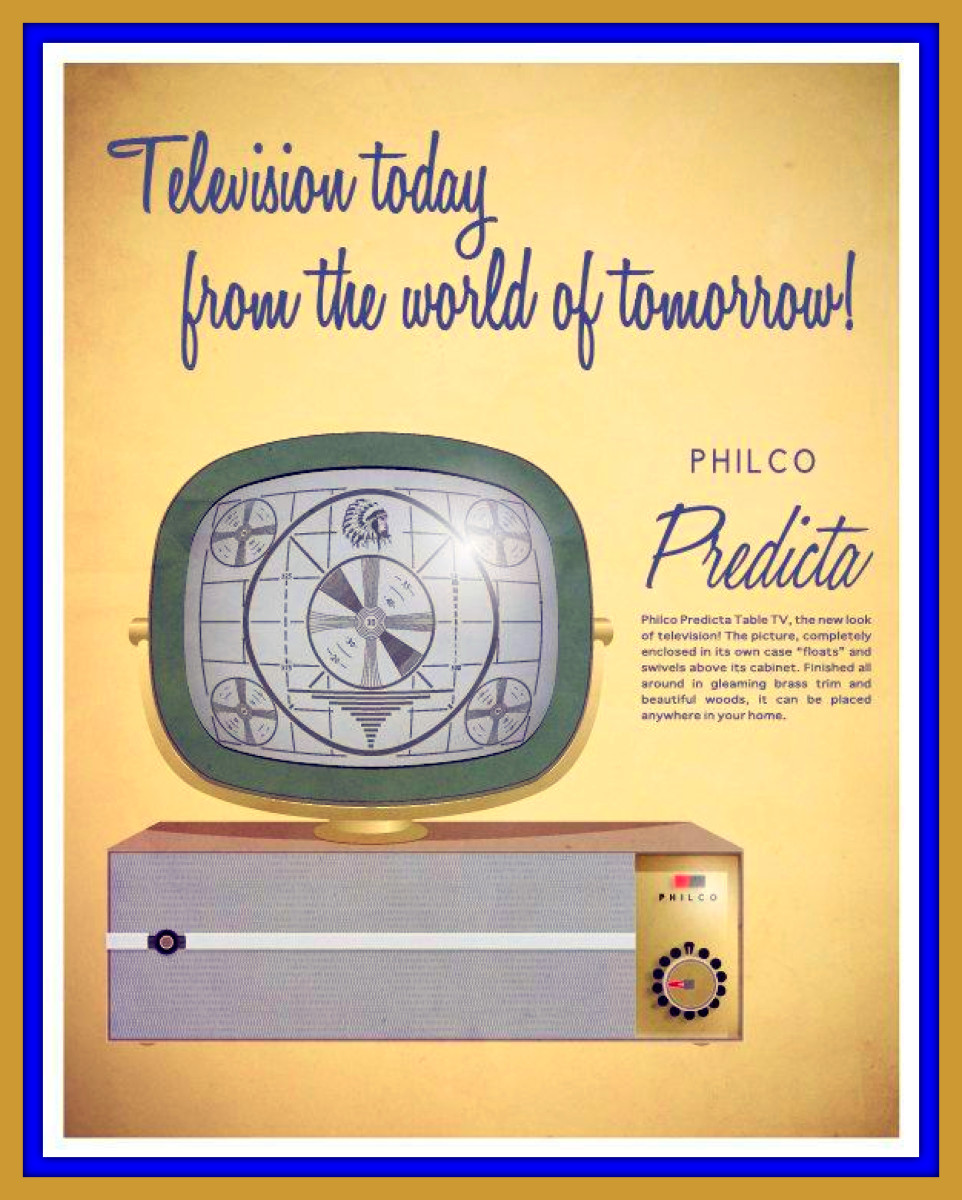 The 1960 Philco Predicta Debutante Television & the Philco Predicta ...