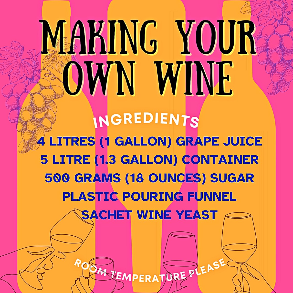 How to Make Wine From Grape Juice - Delishably