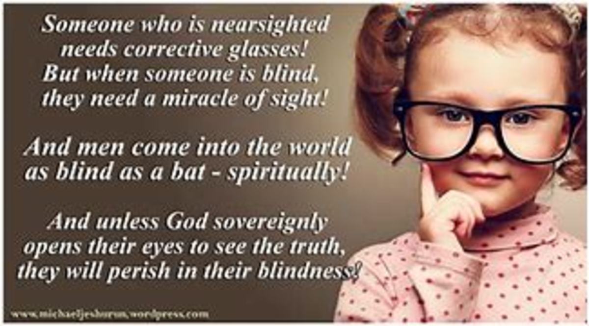 The Defining Moment in the Cure for Spiritual Blindness - HubPages