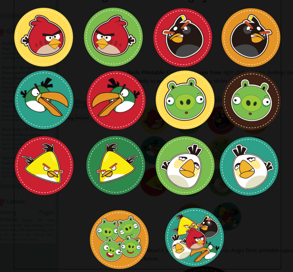Angry Birds Party Ideas & Freebies - HubPages