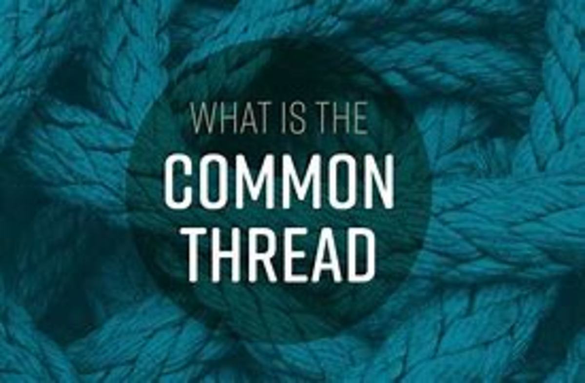 The Common Thread Upon Which Life and Death Dangle - HubPages