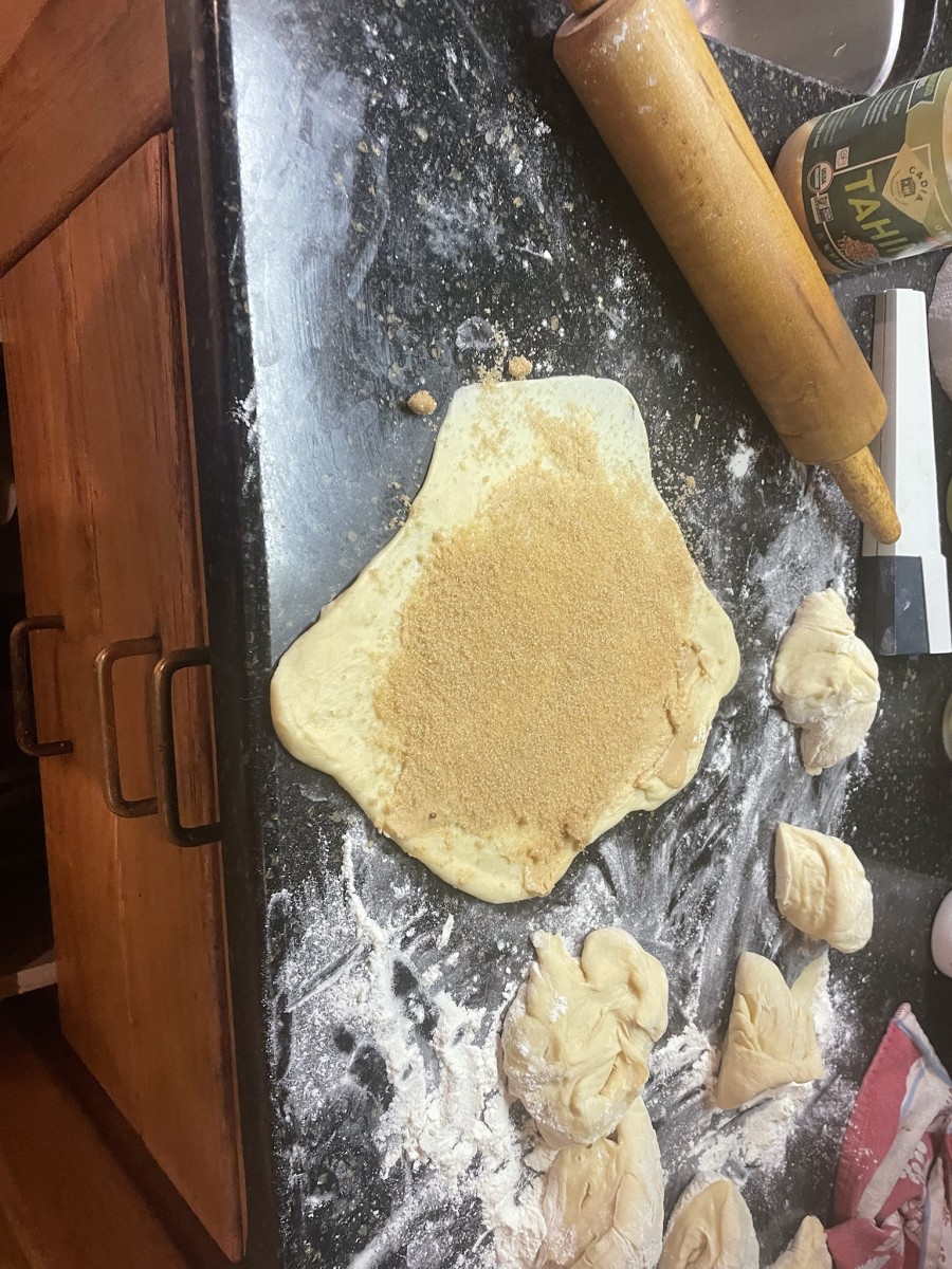 Orange-Perfumed Tahini Rolls with Pine Nuts Recipe - HubPages