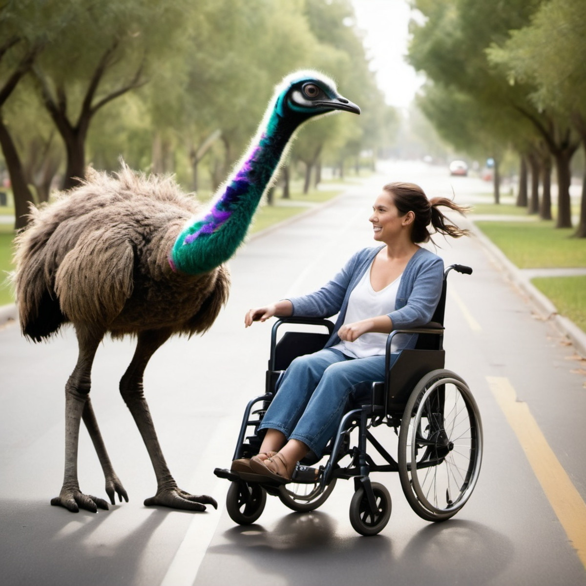 Barbara and the Emu: A Muddy Misadventure - HubPages